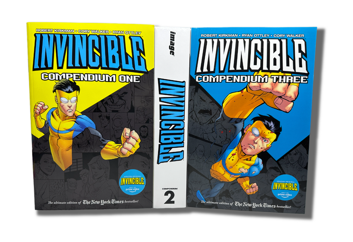 Invincible Compendium Volumes 1-3 Complete Comic Set – Dystinity Manga