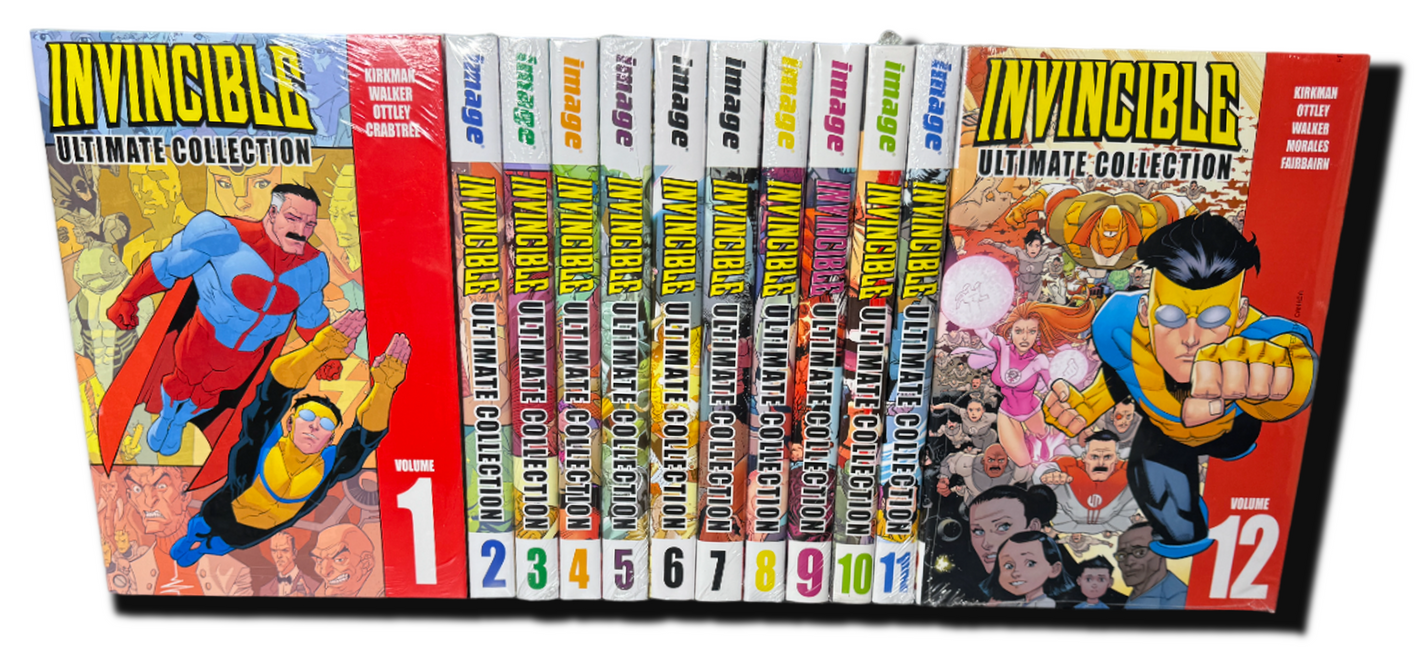 Invincible Ultimate Collection Volumes 1-12 Hardcover Sealed New Engli ...