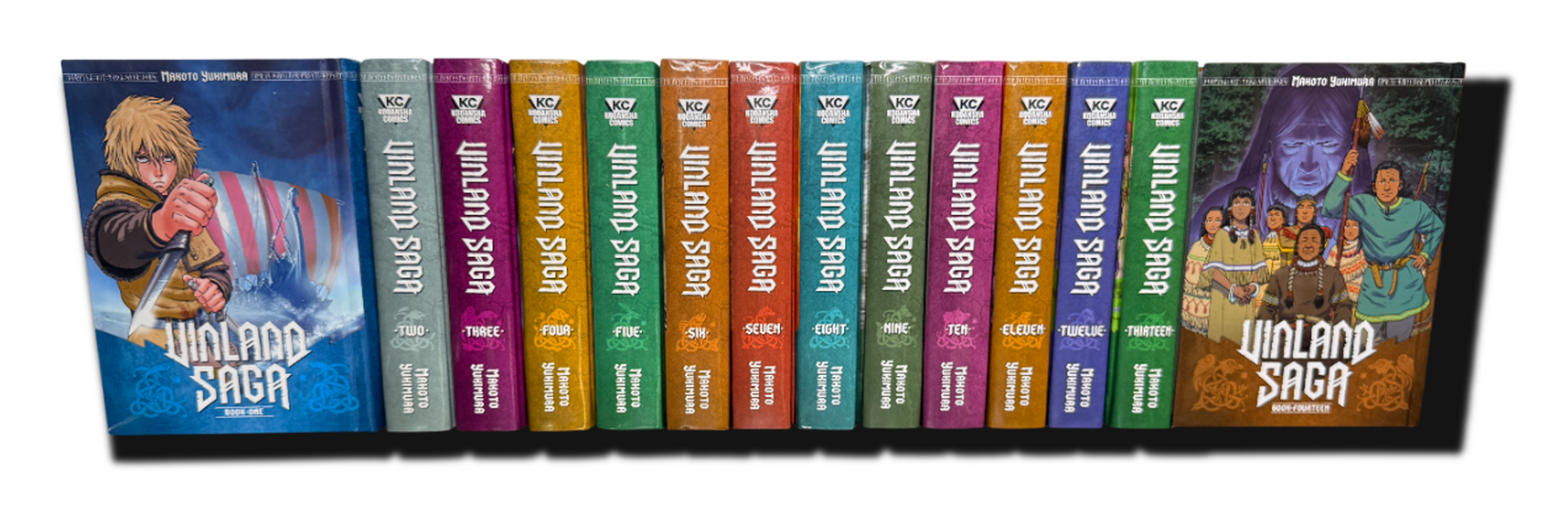 Vinland Saga Volumes 1-14 Complete Manga Set New English Hardcover ...