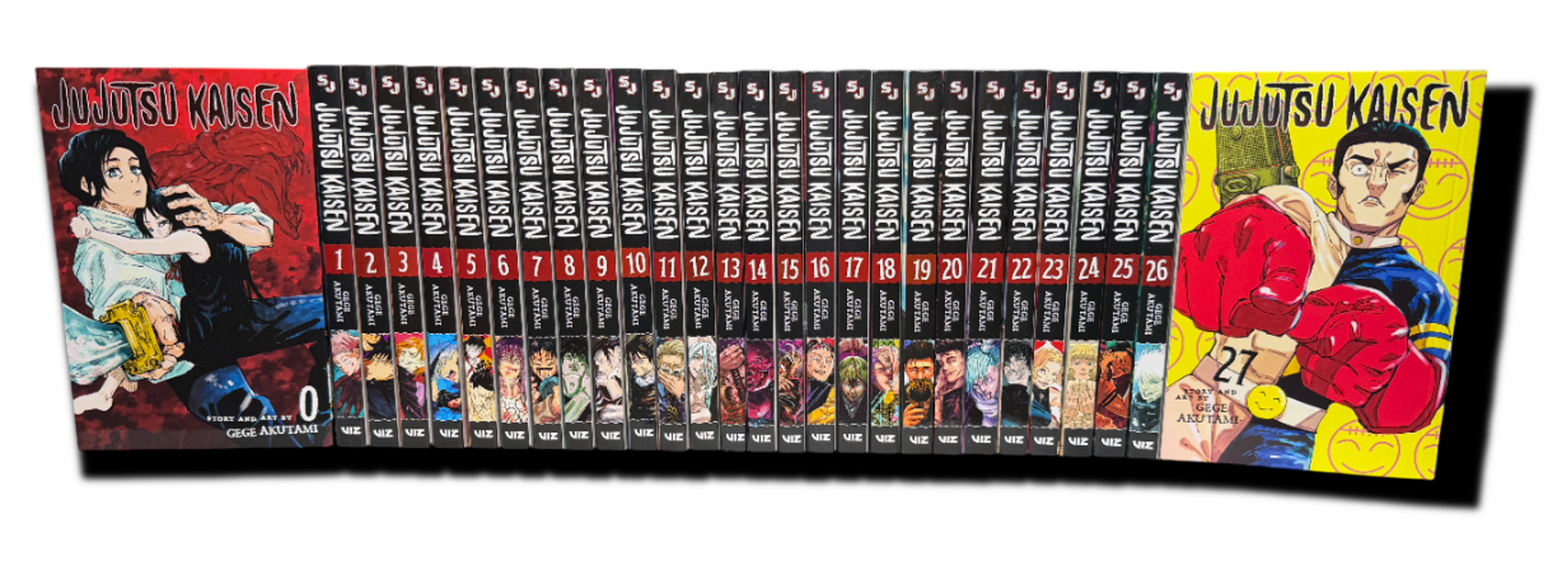 Jujutsu Kaisen Volumes 0-27 Complete Manga Set – Dystinity Manga